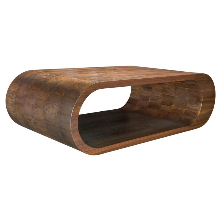 Infinity, Solid Walnut Coffee Table For Sale at 1stDibs