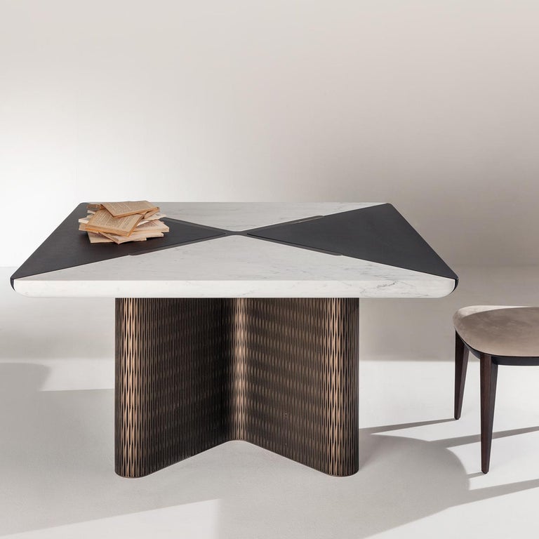 Infinity Square Dining Table by Cesare Arosio For Sale at 1stDibs