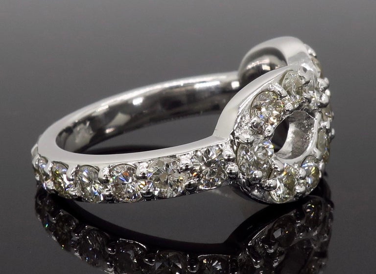 Infinity Symbol 2.50 Carat Eternity Ring at 1stDibs | symbol of carat