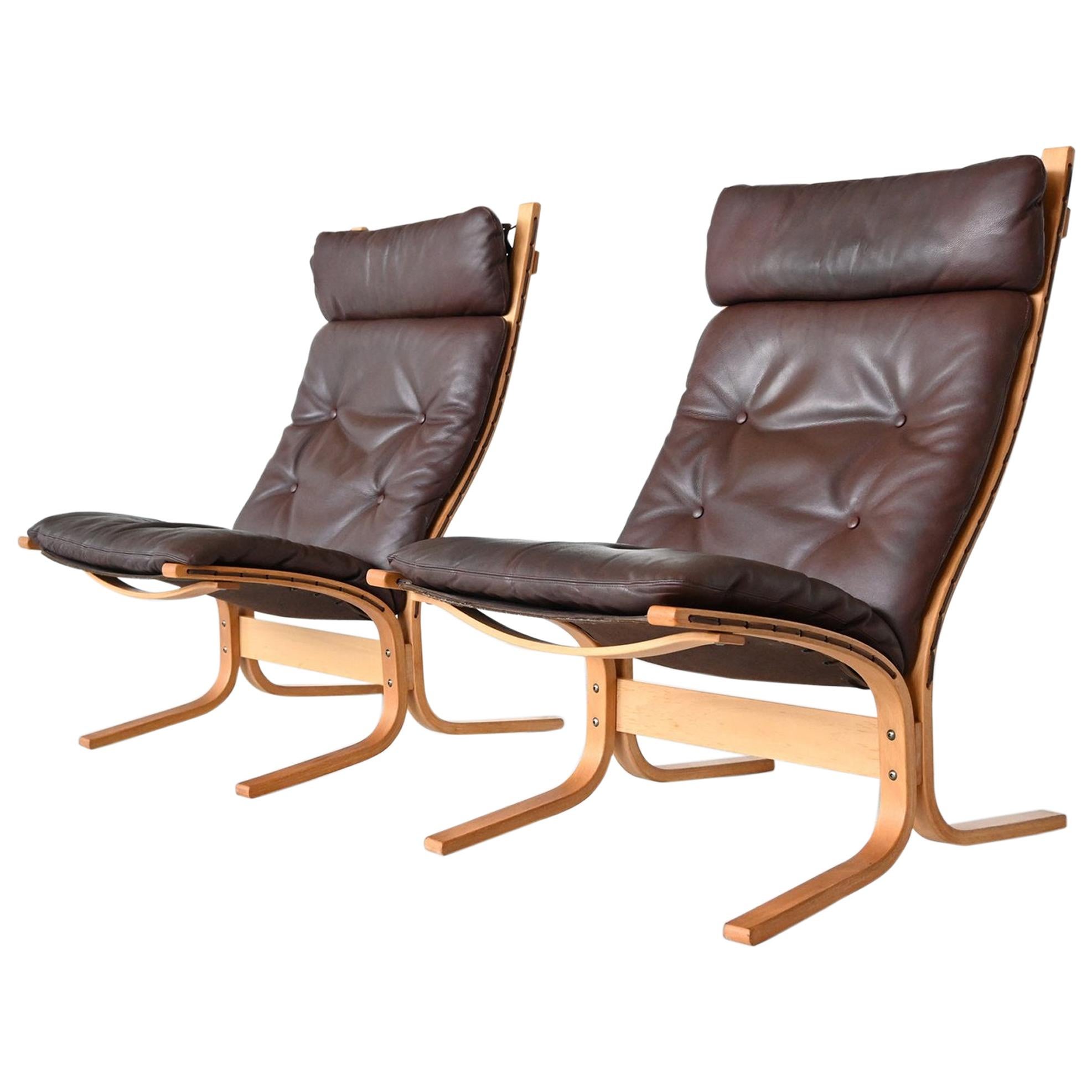 Norwegian Lounge Chairs - 175 For Sale at 1stDibs