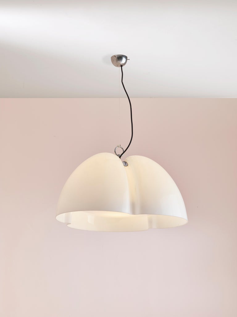 Ingo Maurer Tricena perspex pendant light for for Design M, 1968 For ...