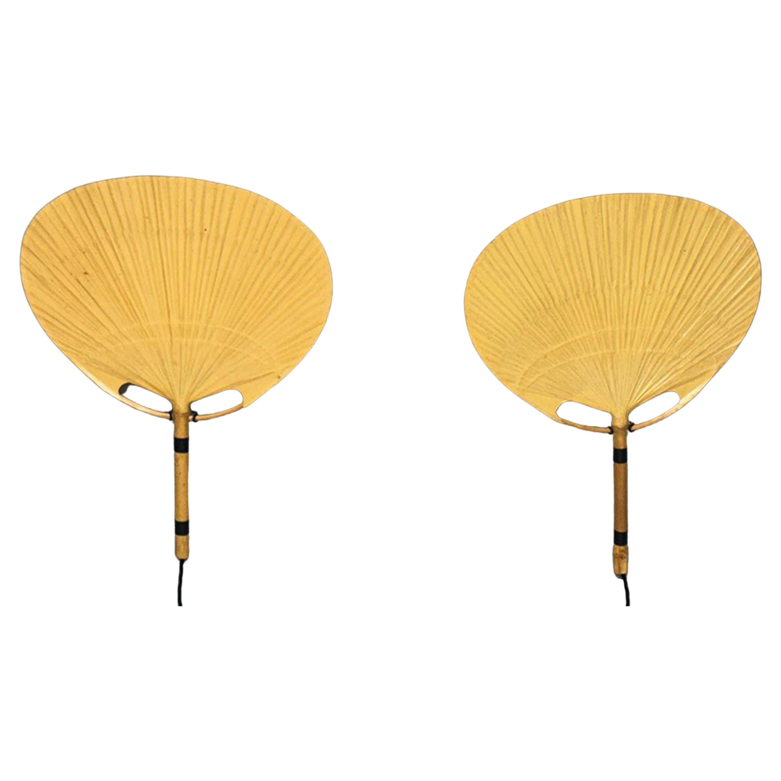 Ingo Maurer Uchiwa Style Wall Light For Sale at 1stDibs