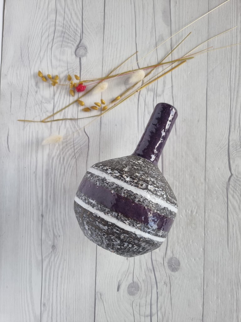 Ingrid Atterberg for Upsala Ekeby, 1957-59 'Chamotte' Series Modernist ...