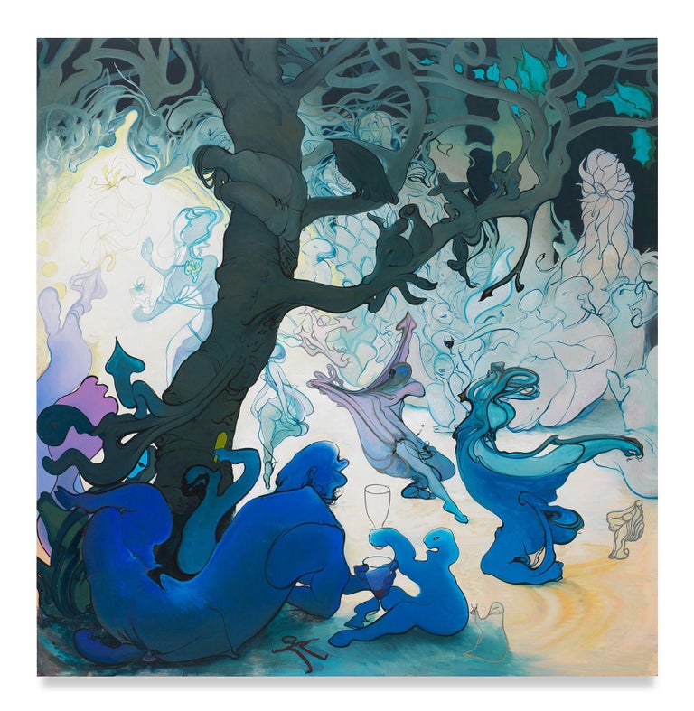 Inka Essenhigh - Fairy Procession For Sale at 1stDibs