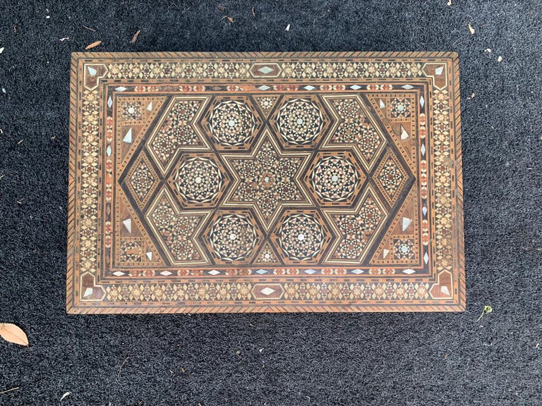 Inlaid Moroccan Box, circa 1890 at 1stDibs