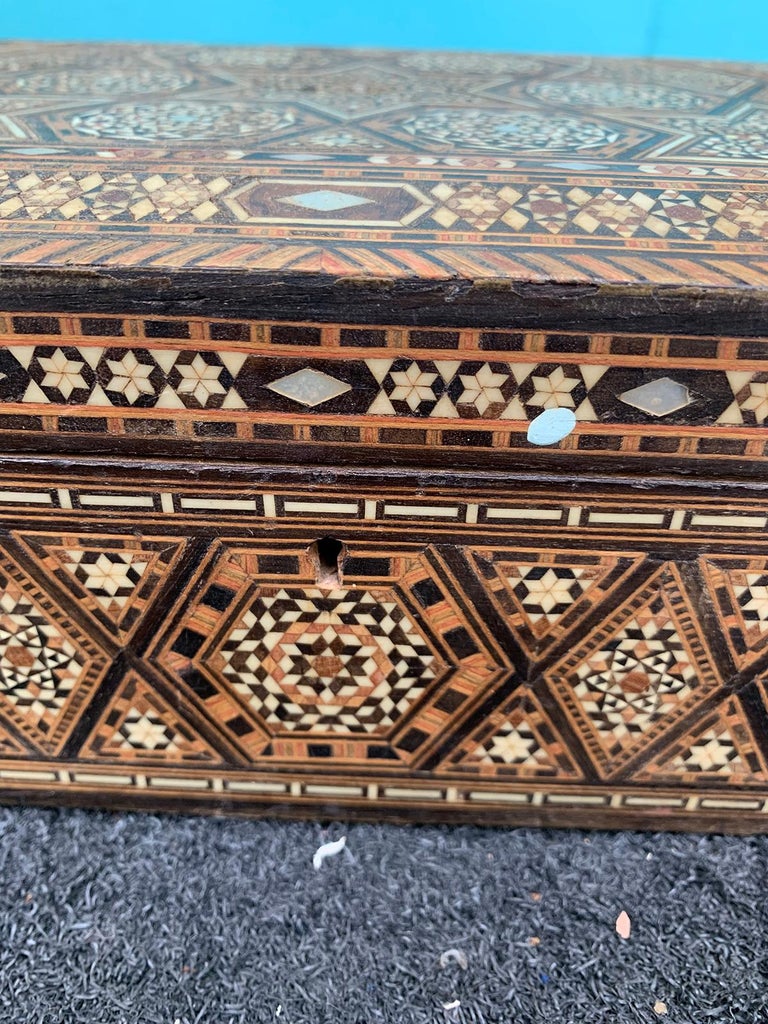 Inlaid Moroccan Box, circa 1890 at 1stDibs