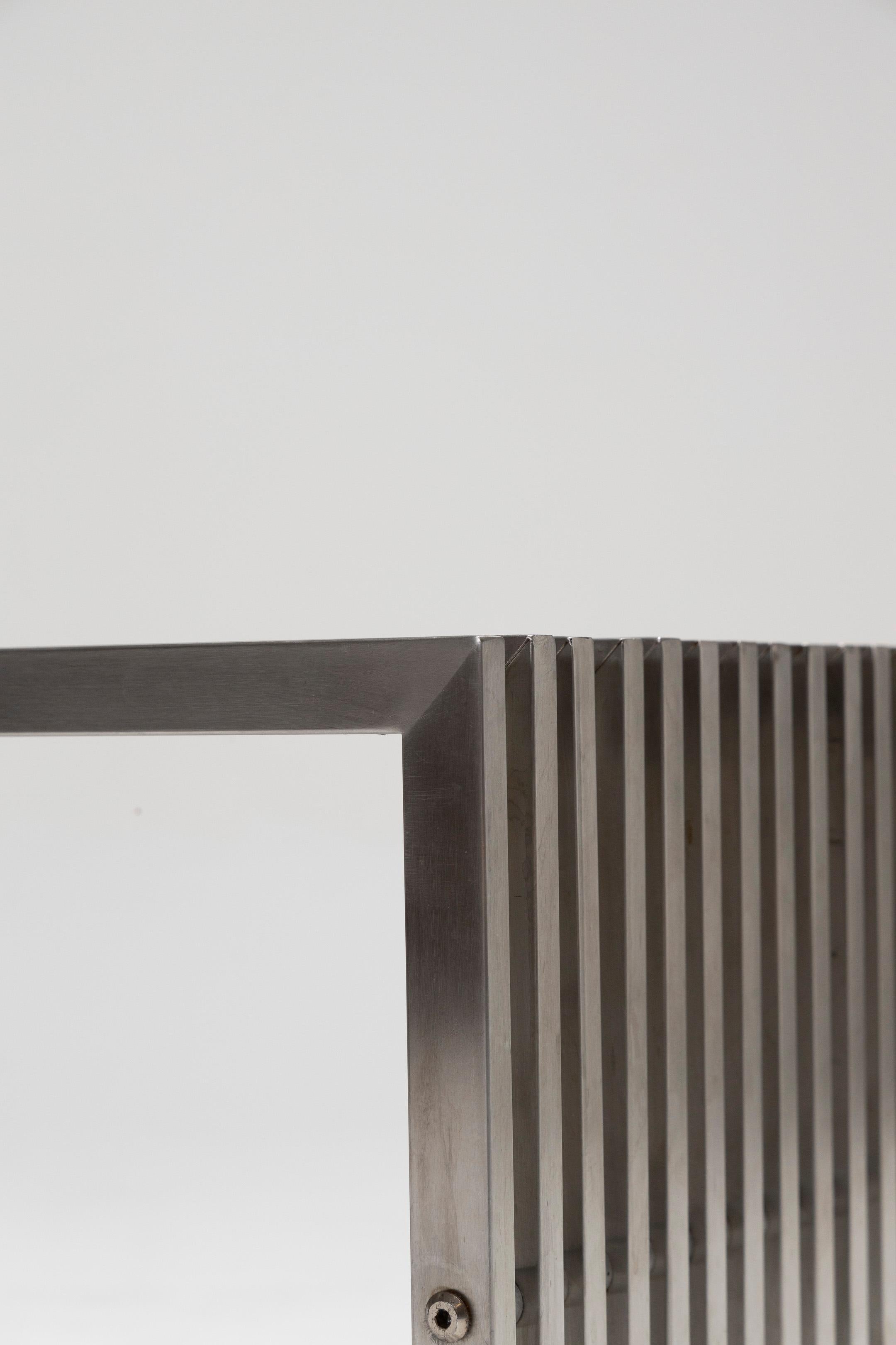 Inox bench For Sale at 1stDibs