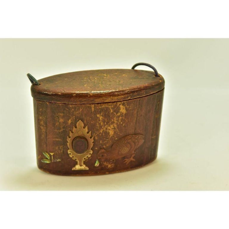 Inro in 19th Century Pine Wood For Sale at 1stDibs