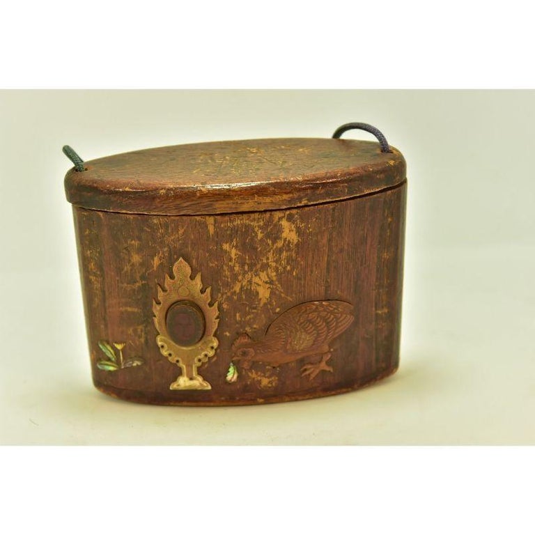 Inro in 19th Century Pine Wood For Sale at 1stDibs