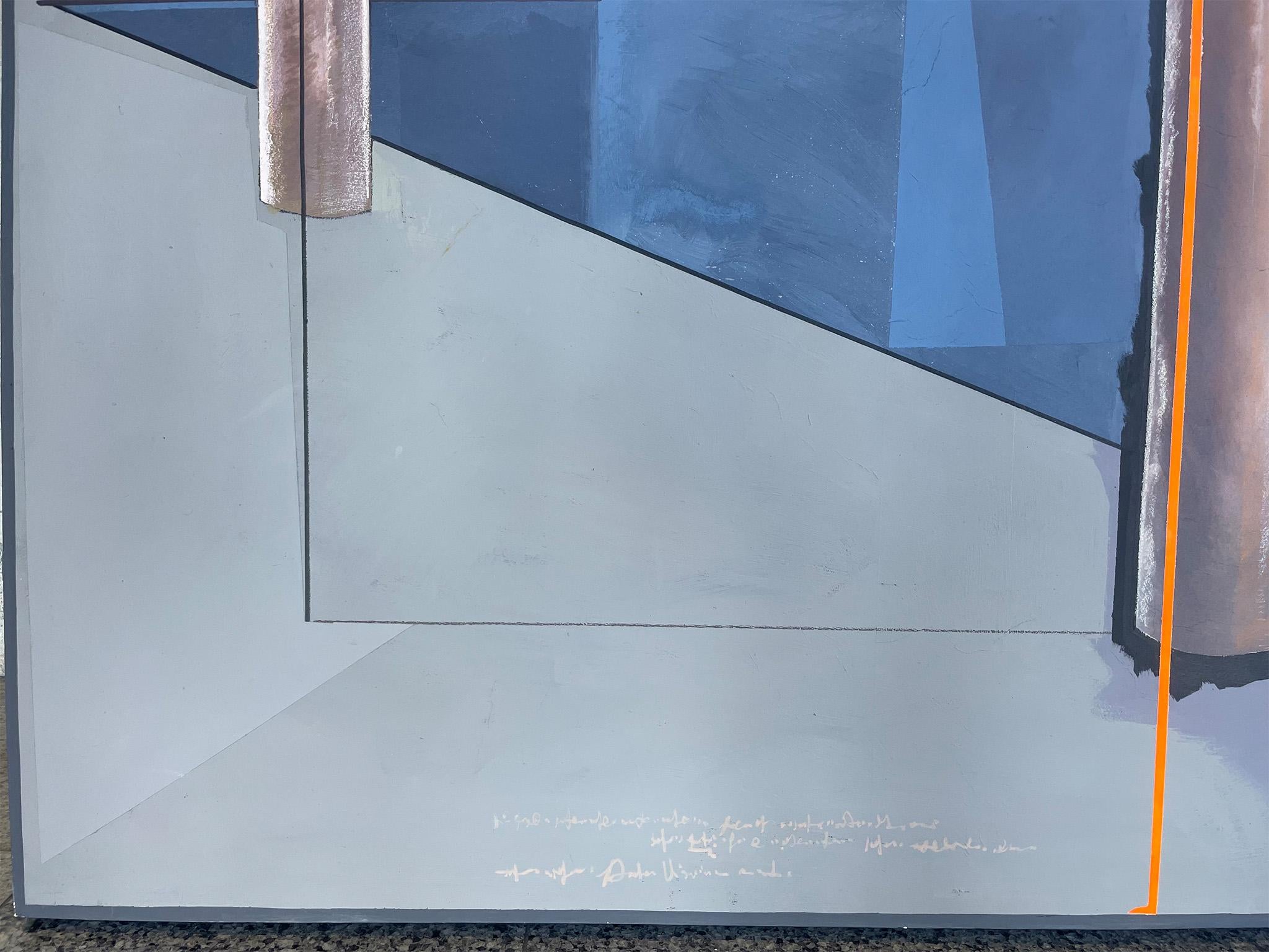 “Installazione Rotazoine a Destre”, Surrealist Painting by Andrea ...