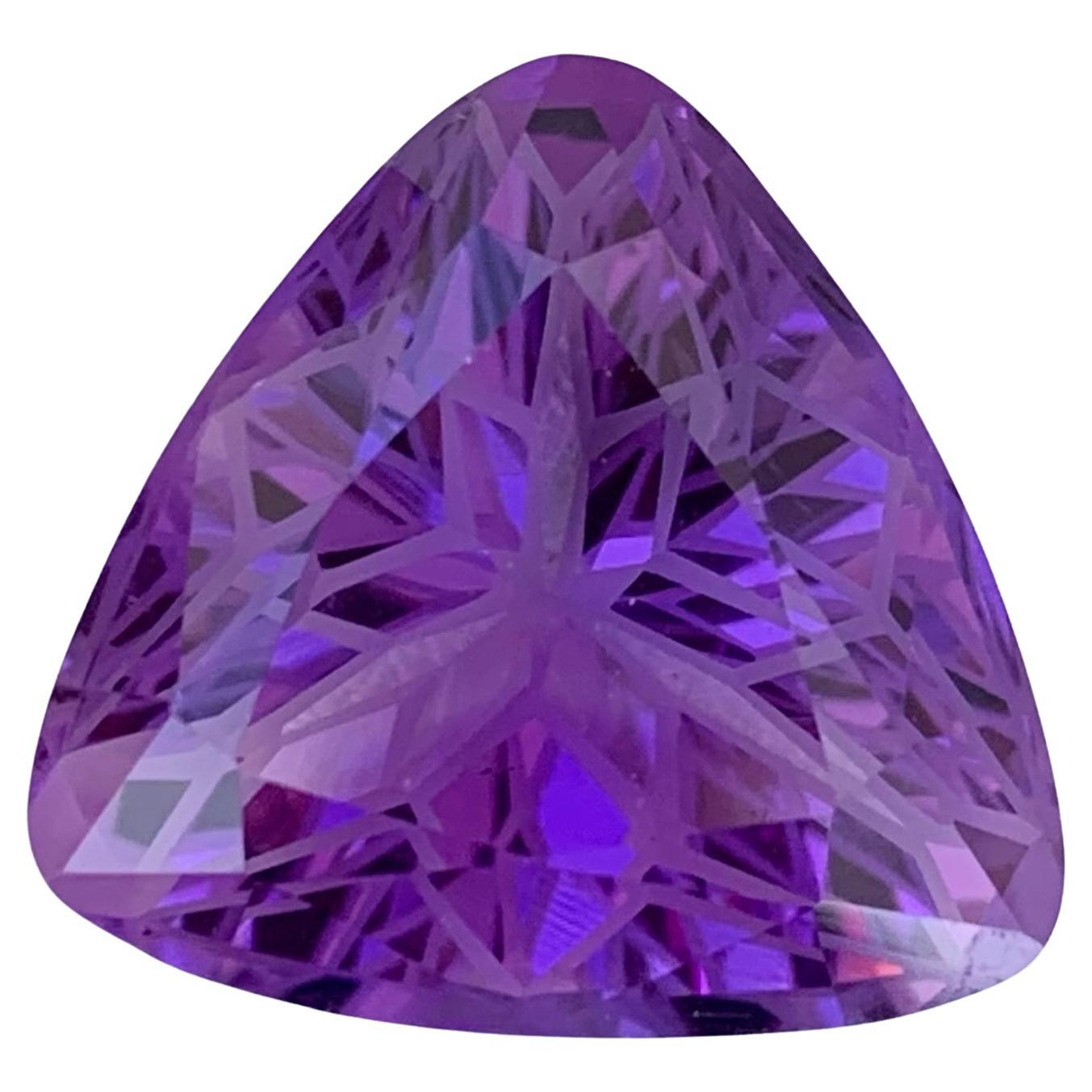 Intense Natural Purple Amethyst Stone 19.60 CT AAA Shiny Loose Amethyst ...