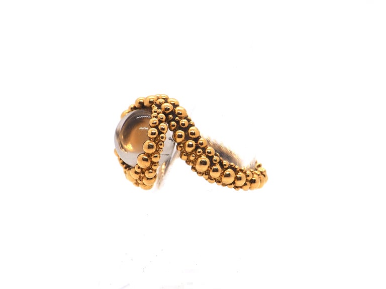Interchangeable Gemstone 18 Karat Yellow Gold Gilbert Albert Ring For ...
