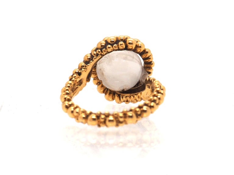 Interchangeable Gemstone 18 Karat Yellow Gold Gilbert Albert Ring For ...