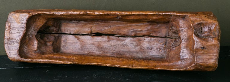 Interesting Hand-Carved Wood Decorative Object with Organic Design and ...