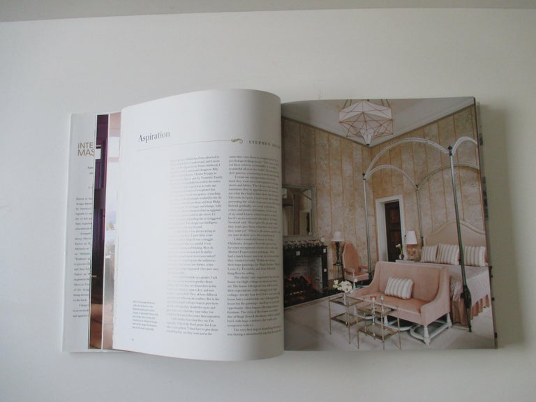 Interior Design Master Class Hard Cover Book at 1stDibs