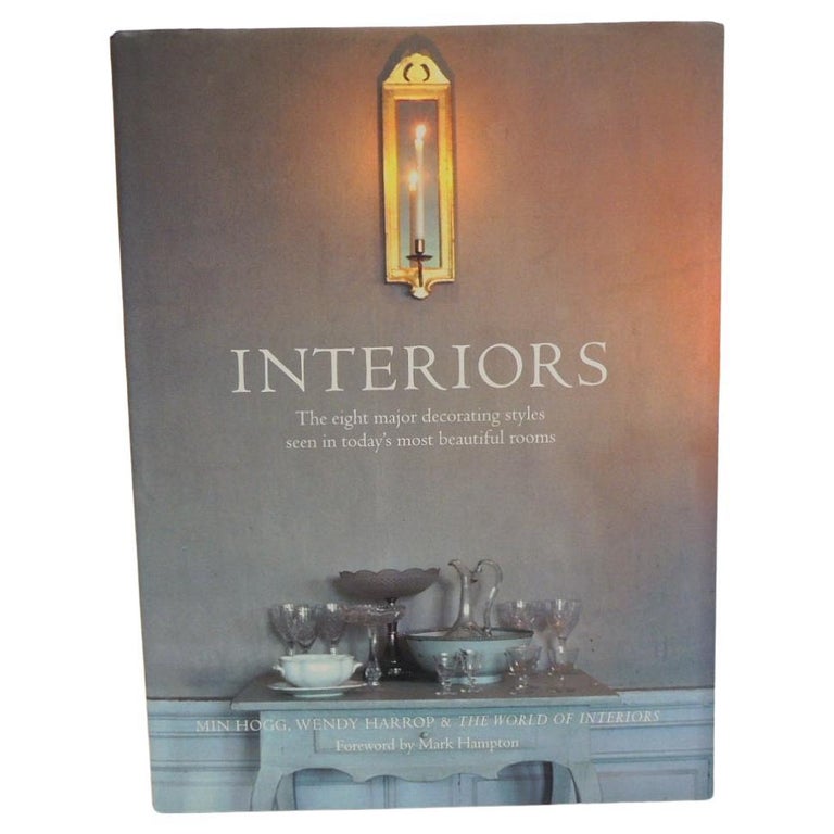 Interiors Hardcover Decorating Book For Sale at 1stDibs