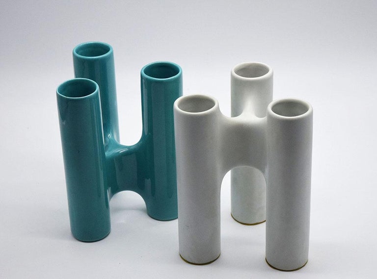 Interlocking Ceramic Vases by Enzo Bioli for Il Picchio, 1970s For Sale ...