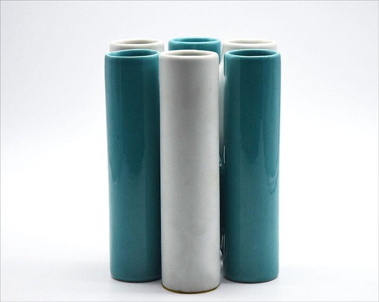 Interlocking Ceramic Vases by Enzo Bioli for Il Picchio, 1970s For Sale ...