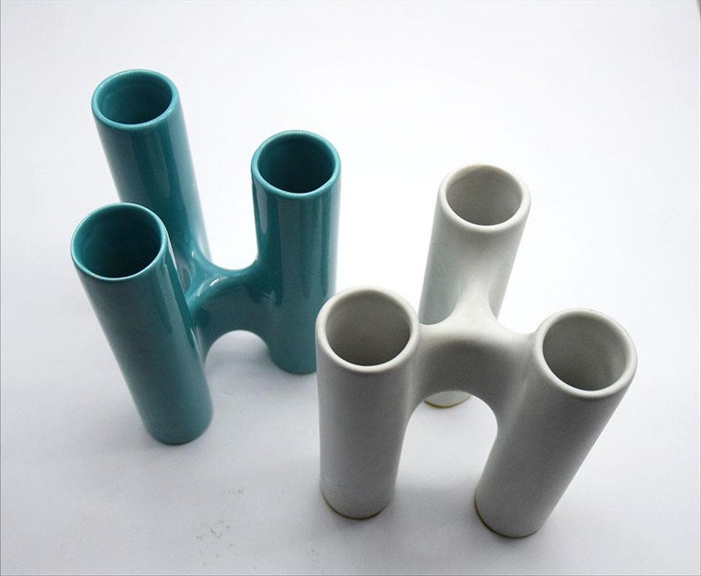Interlocking Ceramic Vases by Enzo Bioli for Il Picchio, 1970s For Sale ...