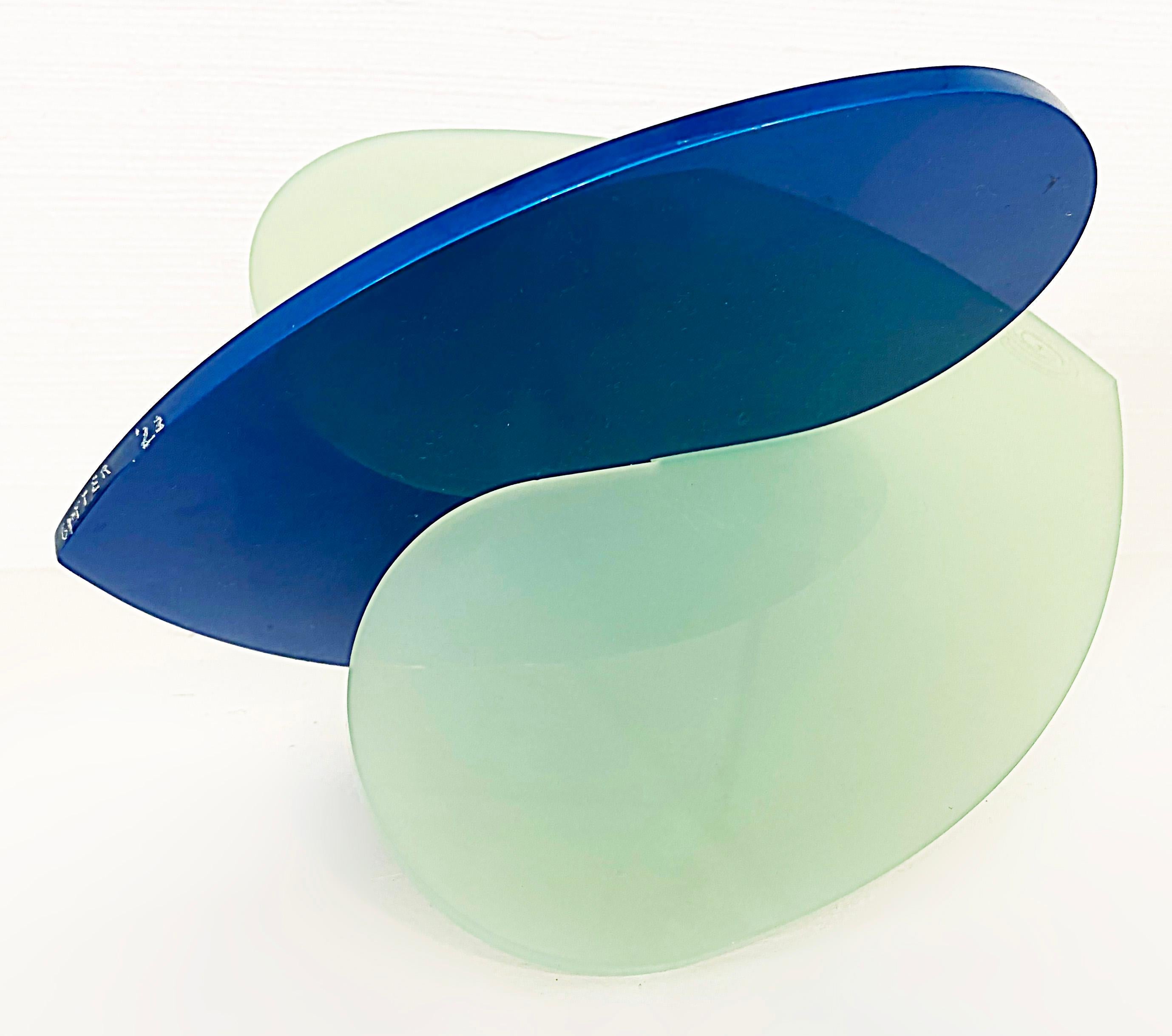 Interlocking Hearts Aluminum, Acrylic Sculpture, Michael Gitter, Phu ...