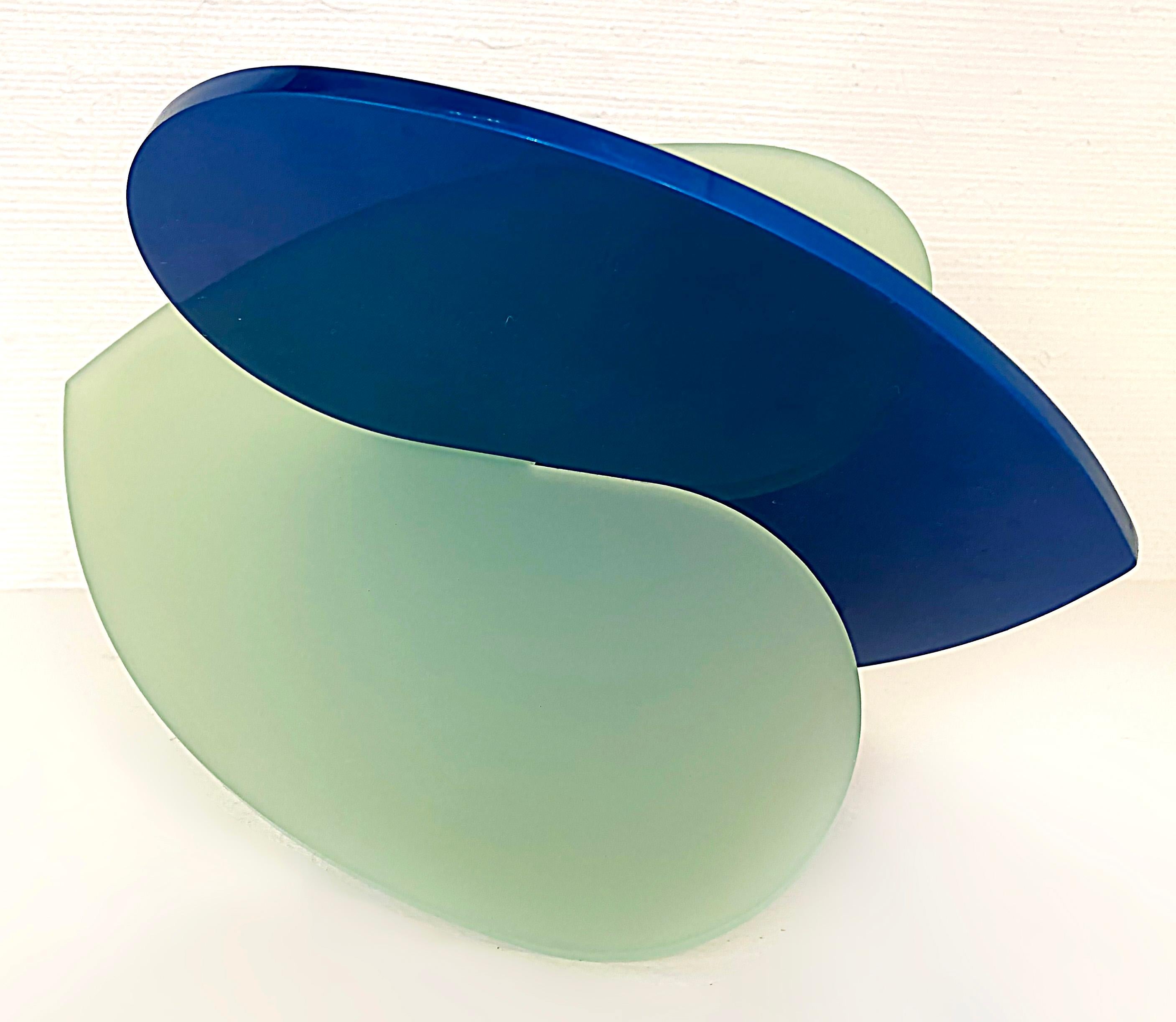 Interlocking Hearts Aluminum, Acrylic Sculpture, Michael Gitter, Phu ...