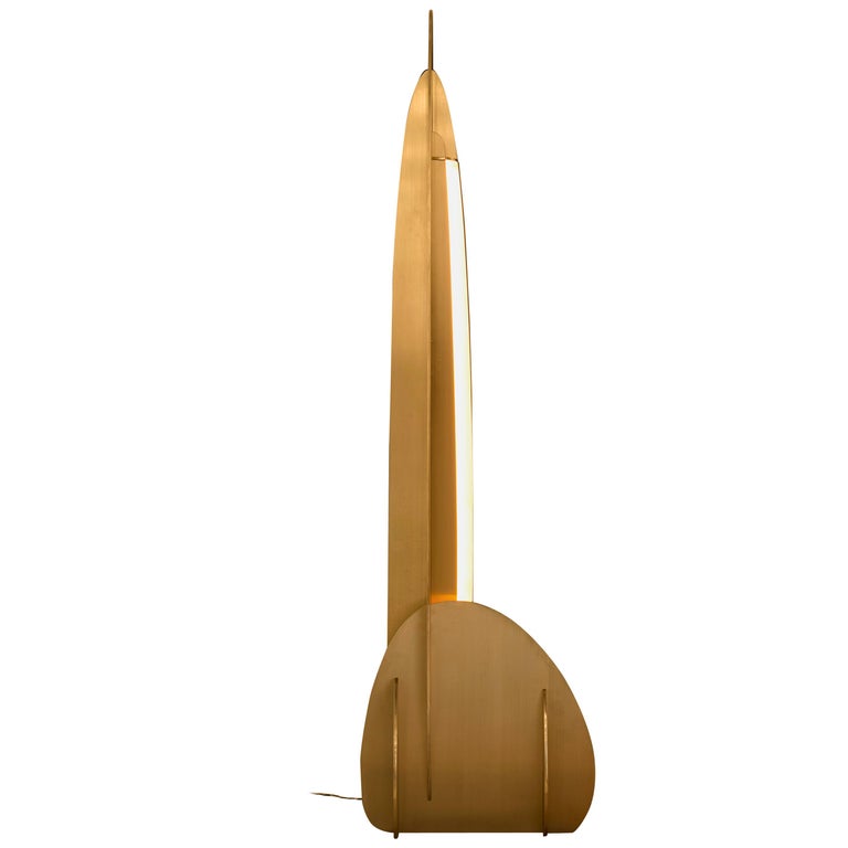 Interlocking Panels Floor Lamp For Sale at 1stDibs