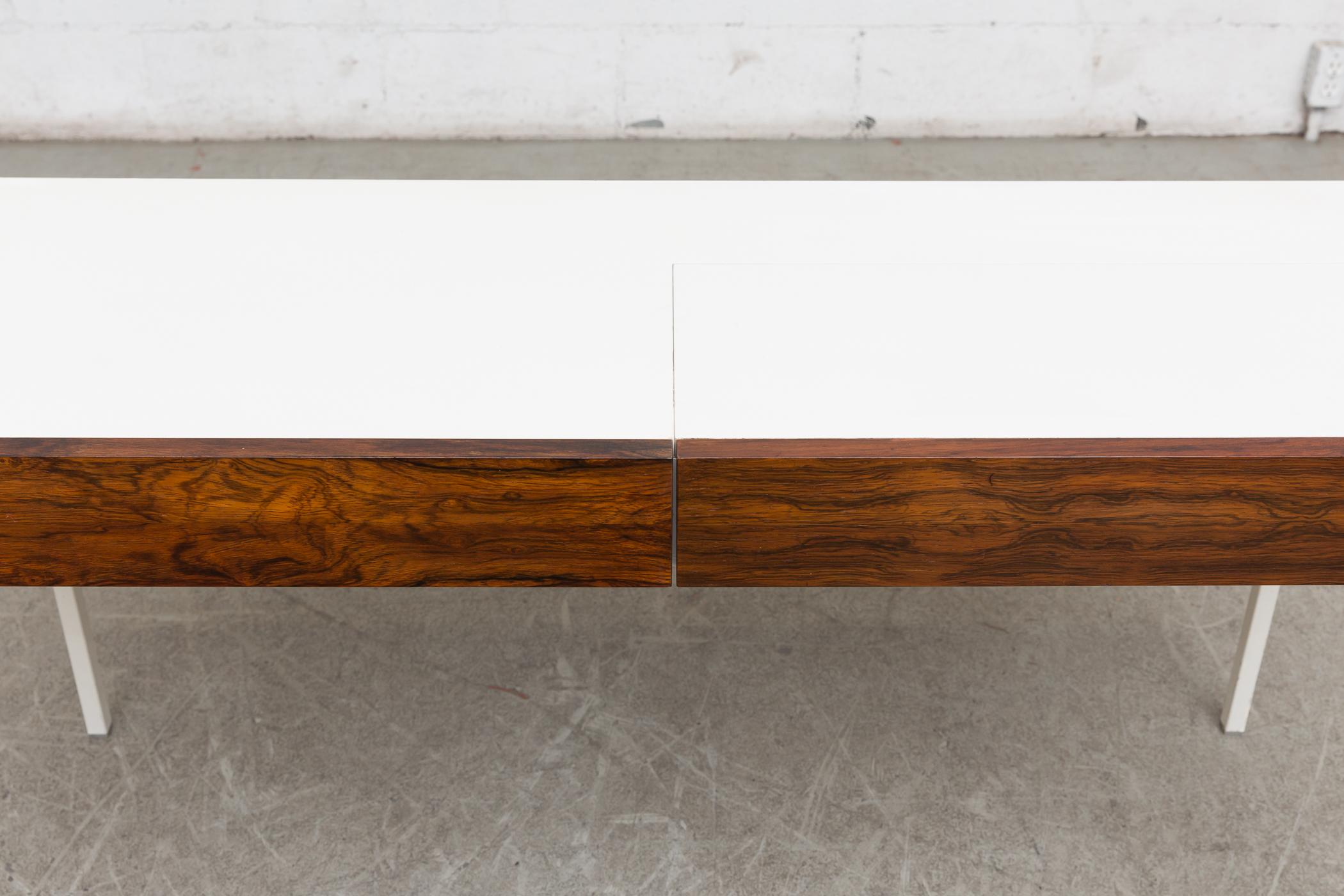 Interlubke Rosewood and Formica Vanity Table at 1stDibs
