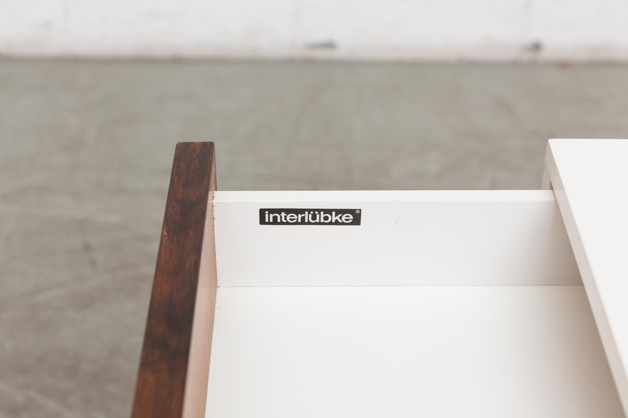 Interlubke Rosewood and Formica Vanity Table at 1stDibs