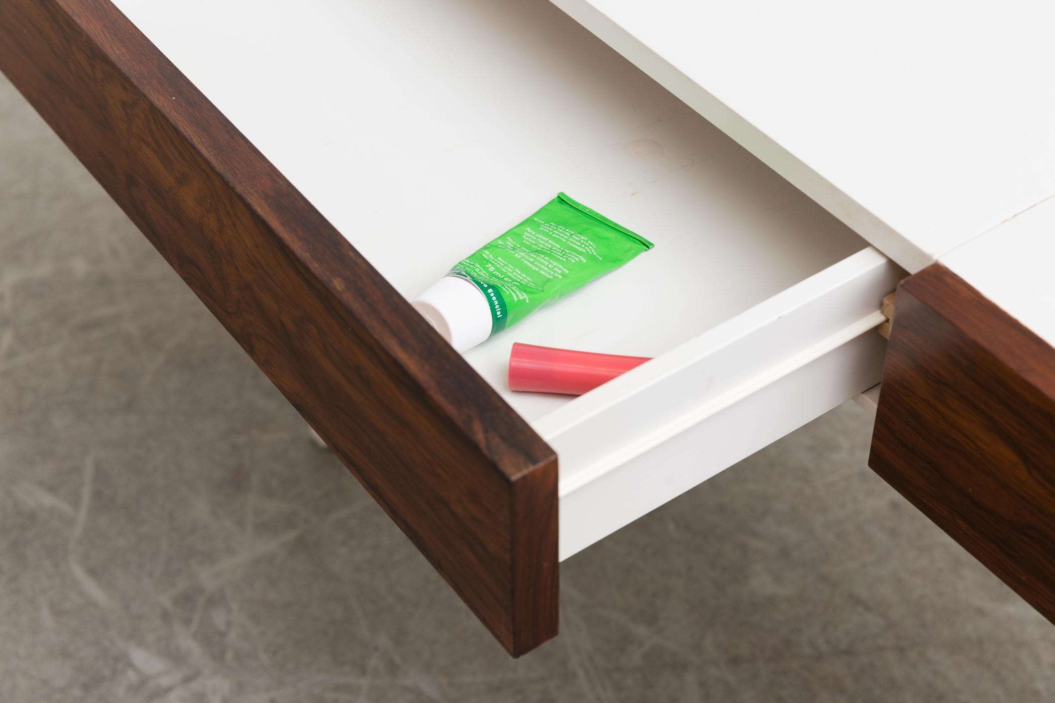 Interlubke Rosewood and Formica Vanity Table at 1stDibs