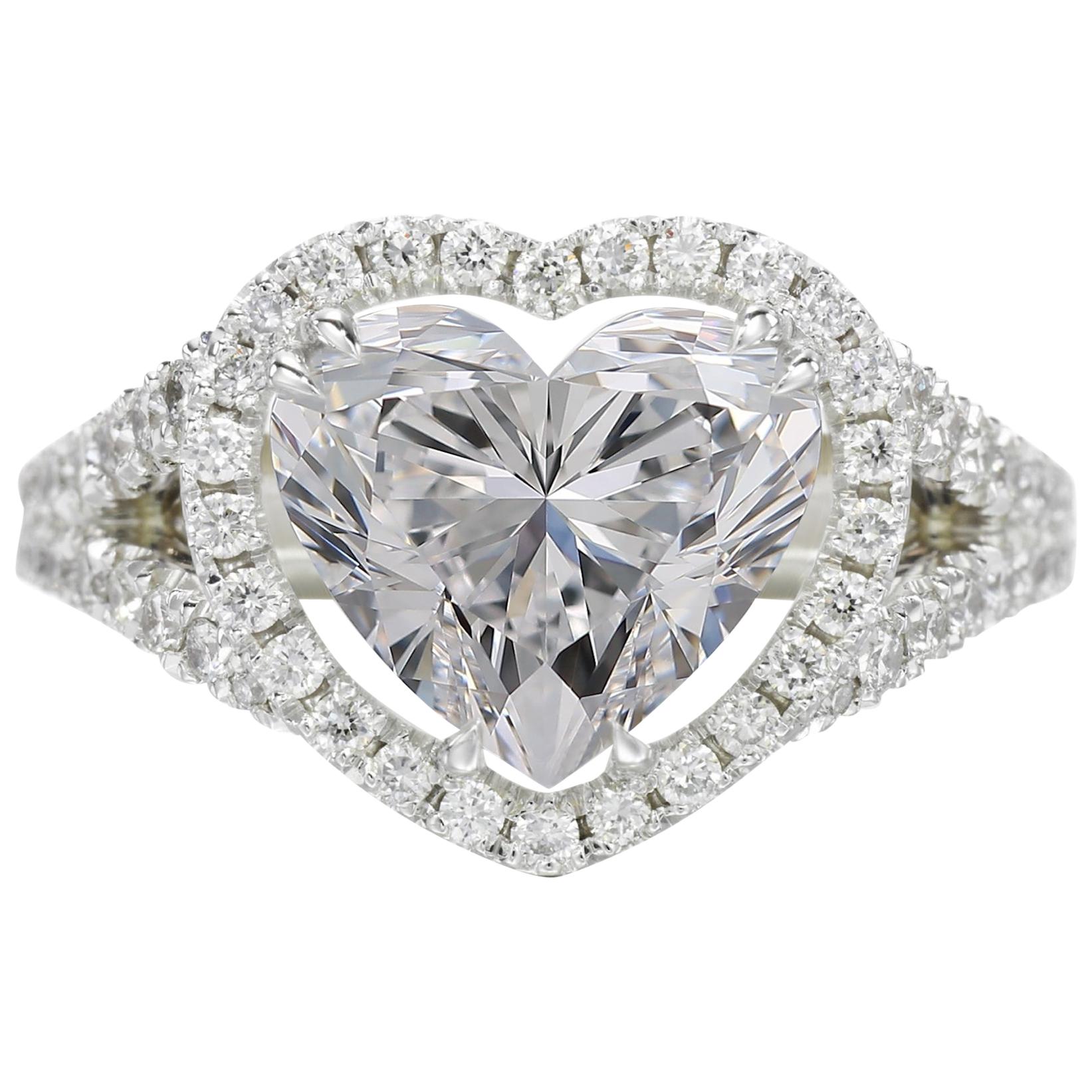 GIA Certified 10.02 Carat Heart-Cut Shape Diamond For Sale at 1stDibs ...