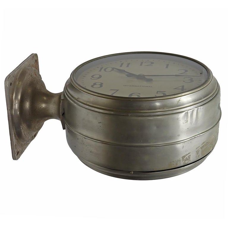 International Rail Station Clock at 1stDibs