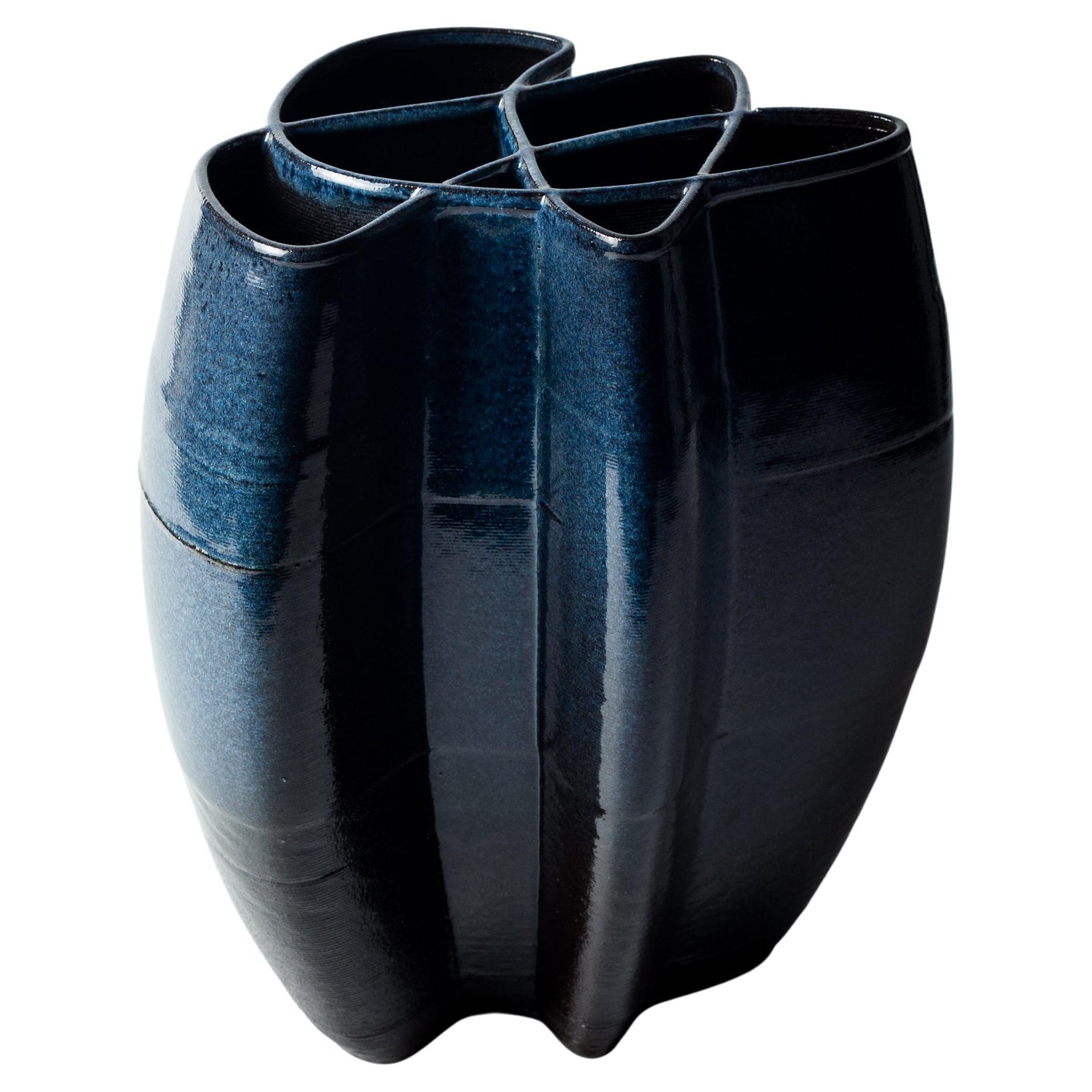 Intersect, I-0100, by Yiannis Vogdanis, 3d Printed Ceramic Art, Binary ...