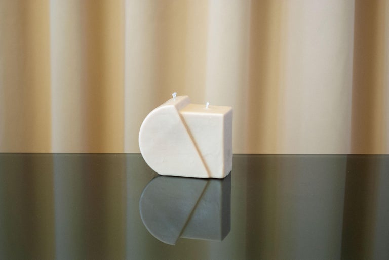 Intersecting Candles, Shape I, Sand For Sale at 1stDibs