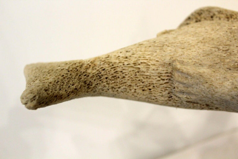 Inuit Antique Whale Bone Sculpture at 1stDibs