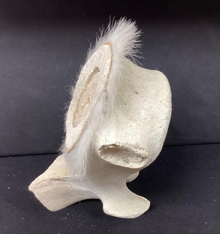 Inuit Fossilized Whale Bone Sculpture #14 For Sale at 1stDibs