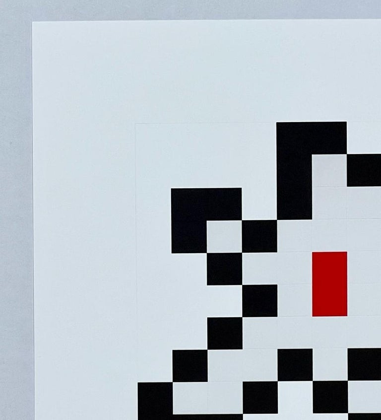 Invader - Street Art print by French artist Invader: Half little big ...
