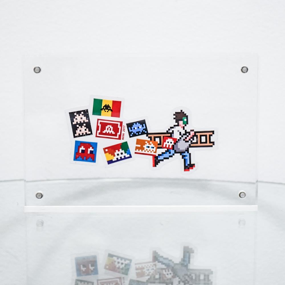 Invader Sticker - For Sale on 1stDibs