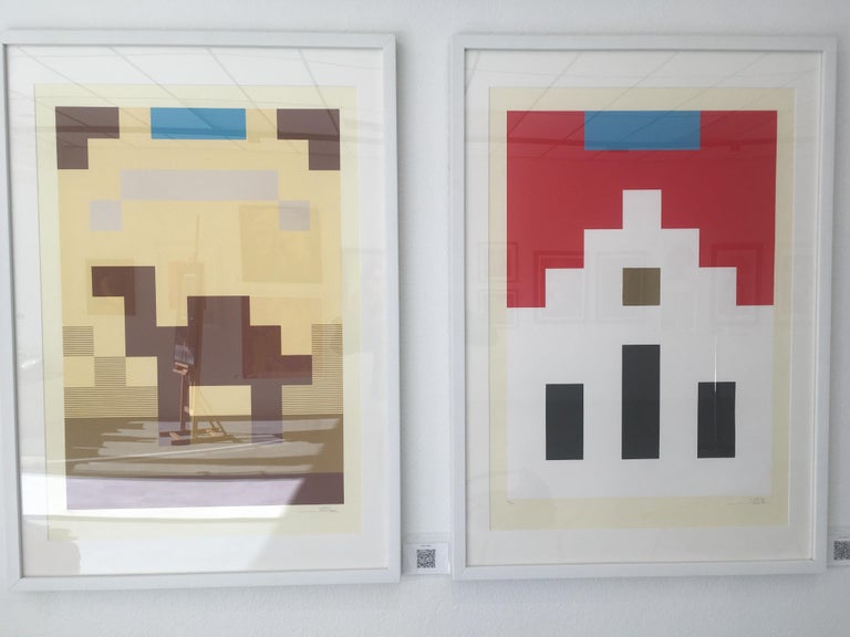 Invader - Marlboro and Camel Print For Sale at 1stDibs
