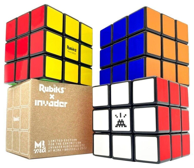 Invader - Space Invader "RUBIK'S X INVADER CUBE" Limited Edition For Sale at 1stDibs