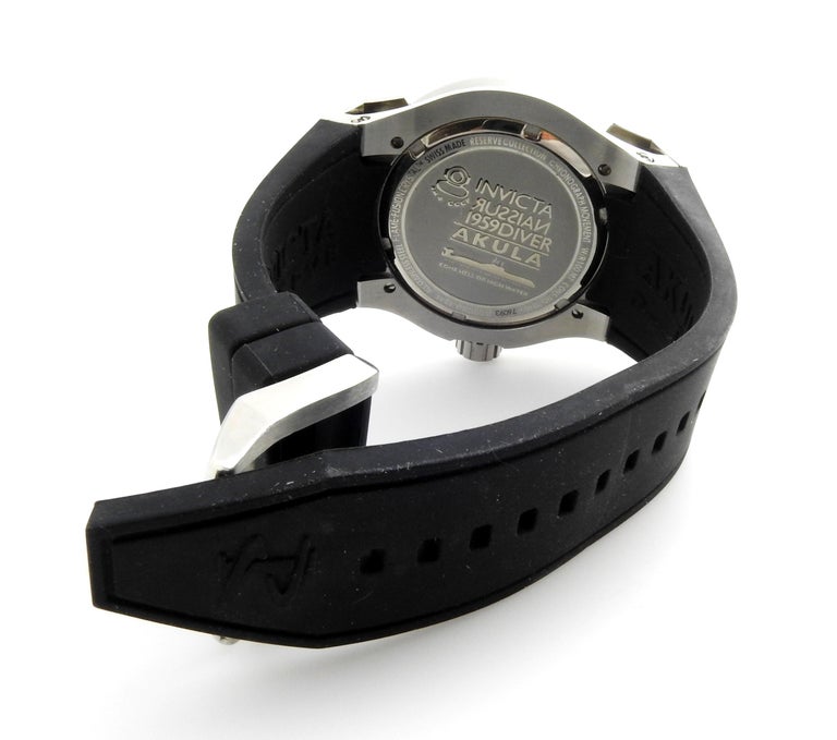 Invicta Reserve 4844 Akula Chronograph Men's Watch at 1stDibs