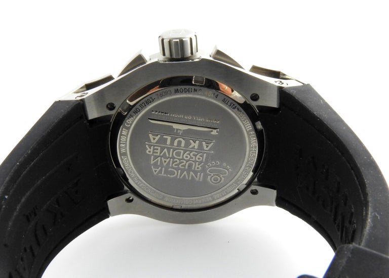 Invicta Reserve 4844 Akula Chronograph Men's Watch at 1stDibs