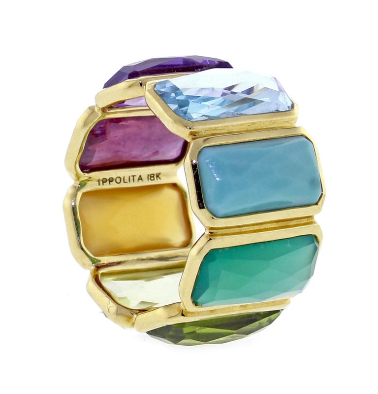 Ippolita Rock Candy Wonderland Brick Band Ring at 1stDibs | ippolita ...