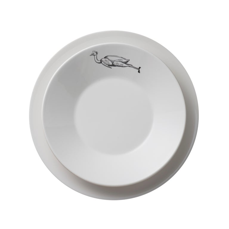 "Ipse dixit": Crafted in Italy set of dinnerware with famous latin ...