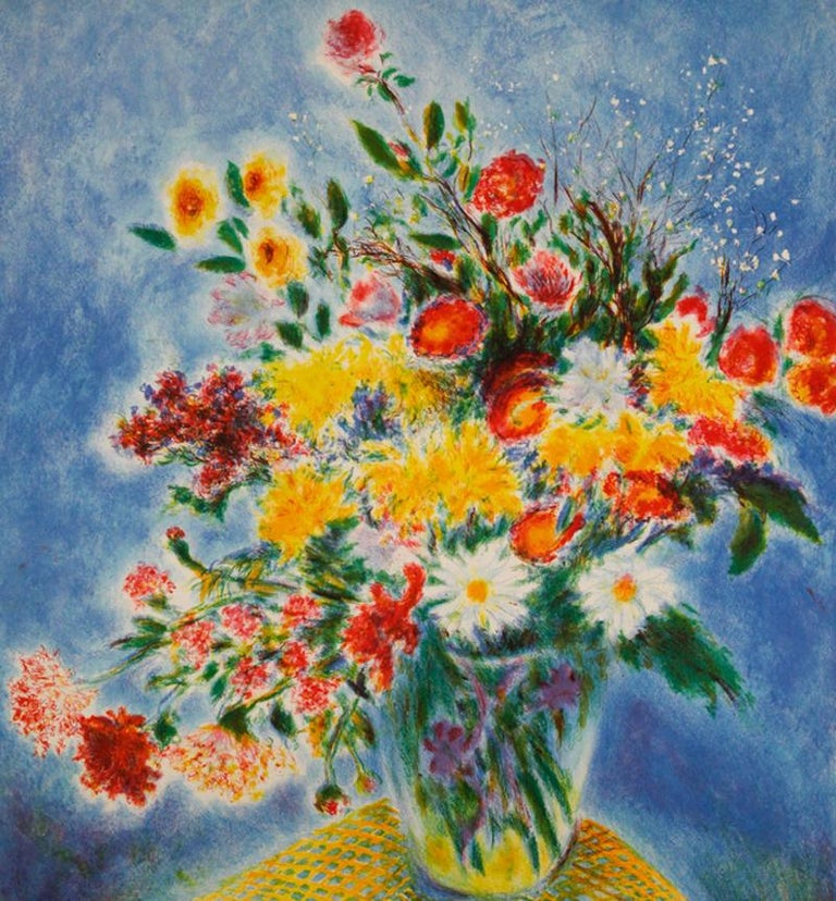 Ira Moskowitz - Floral Still Life For Sale at 1stDibs