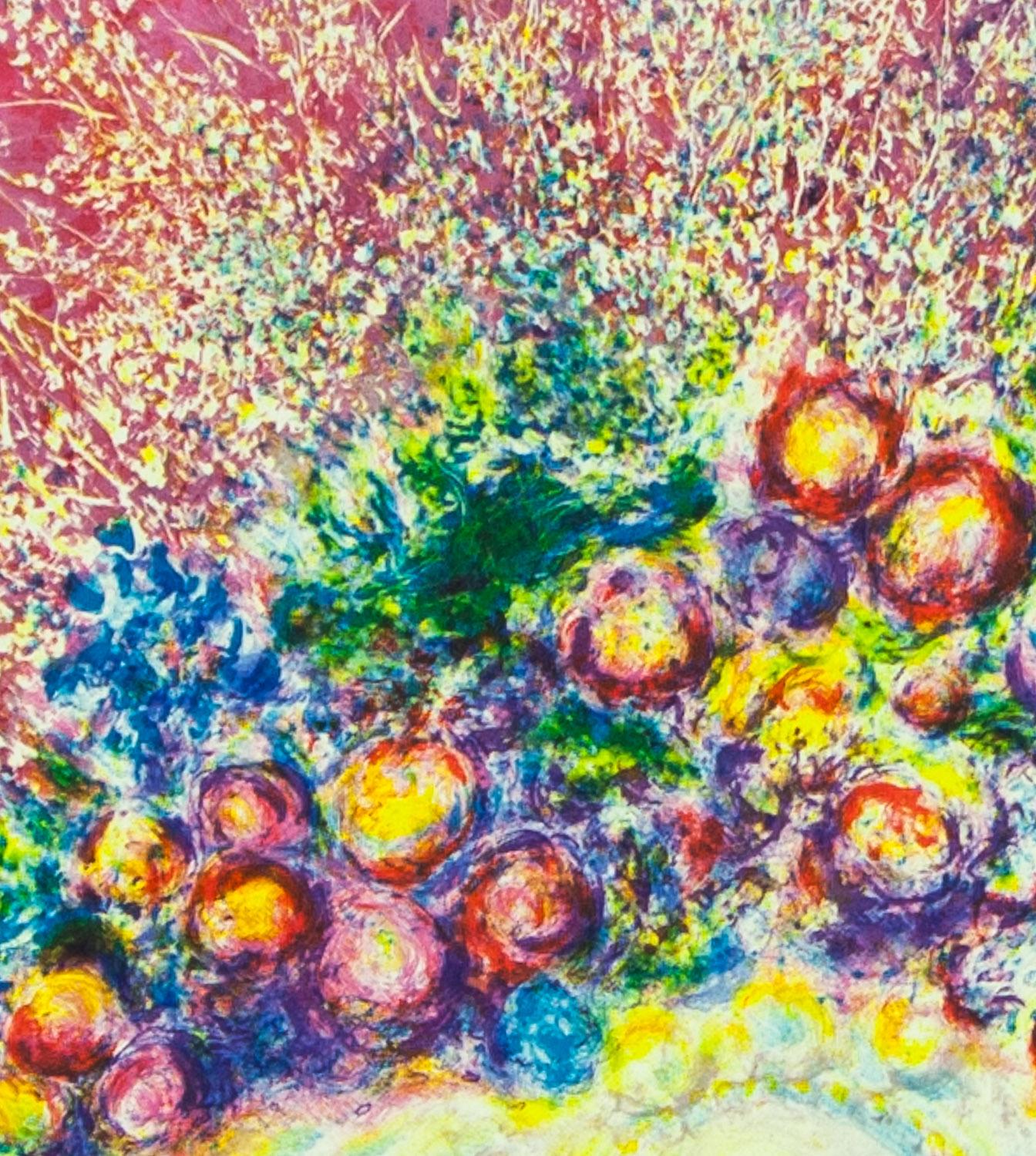 Ira Moskowitz - Flowers by Ira Moskowitz original limited edition ...