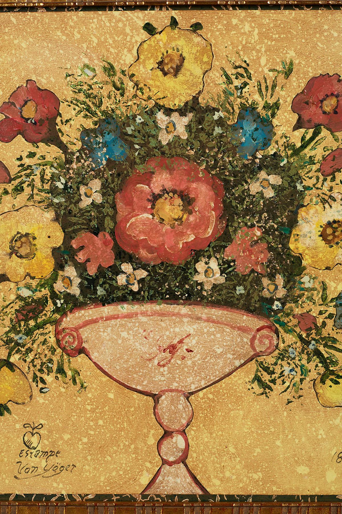 Ira Yeager Floral Still Life Oil on Canvas Painting at 1stDibs | ira ...