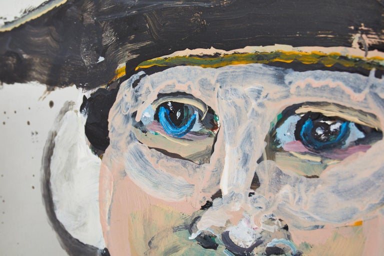 Ira Yeager Homage to Pietro Longhi Painted Bust Wall Mirror For Sale at ...