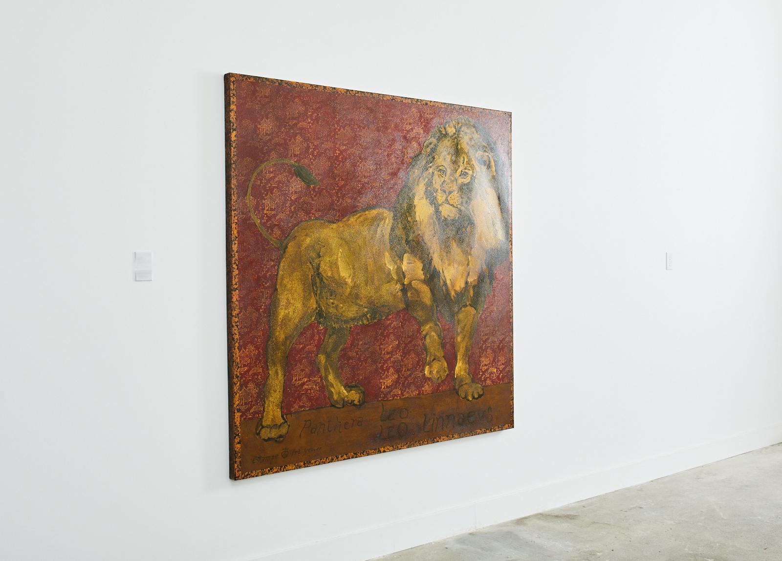 Ira Yeager Pantera Leo Chinoiserie Lion, 2002 For Sale at 1stDibs | ira ...