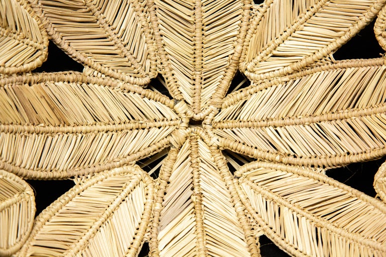 Iraca Fibre Leaf Basket For Sale at 1stDibs