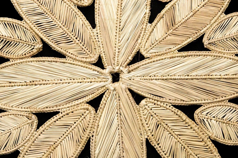 Iraca Fibre Leaf Placemat For Sale at 1stDibs